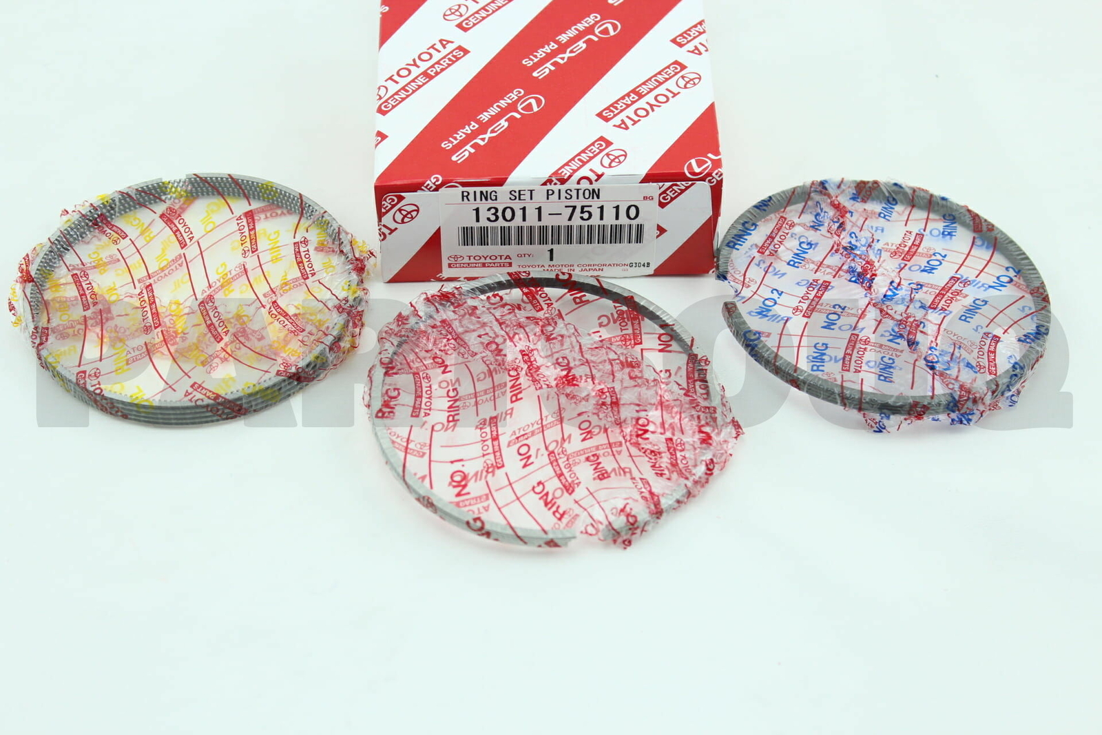 1301175110 Genuine Toyota RING SET, PISTON 13011-75110 | eBay