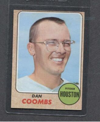 1968 Topps #547 Dan Coombs (Houston) Vg-Ex A2 | eBay