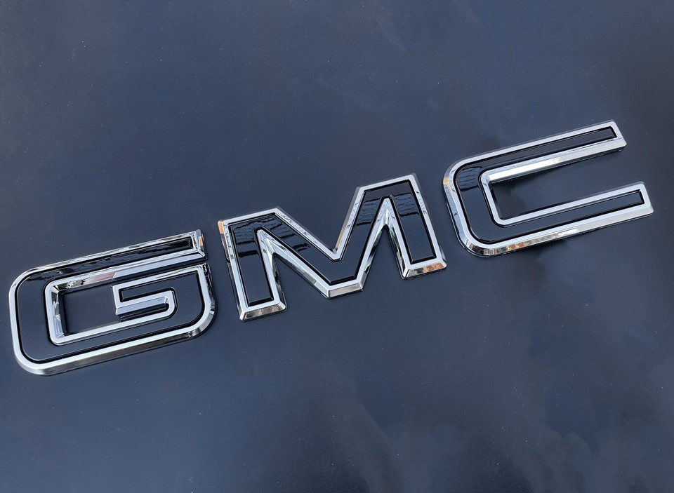 2019-26 Sierra 1500 Rear Chrome GMC Emblems MULTI PRO Tailgate OEM 2500 ...