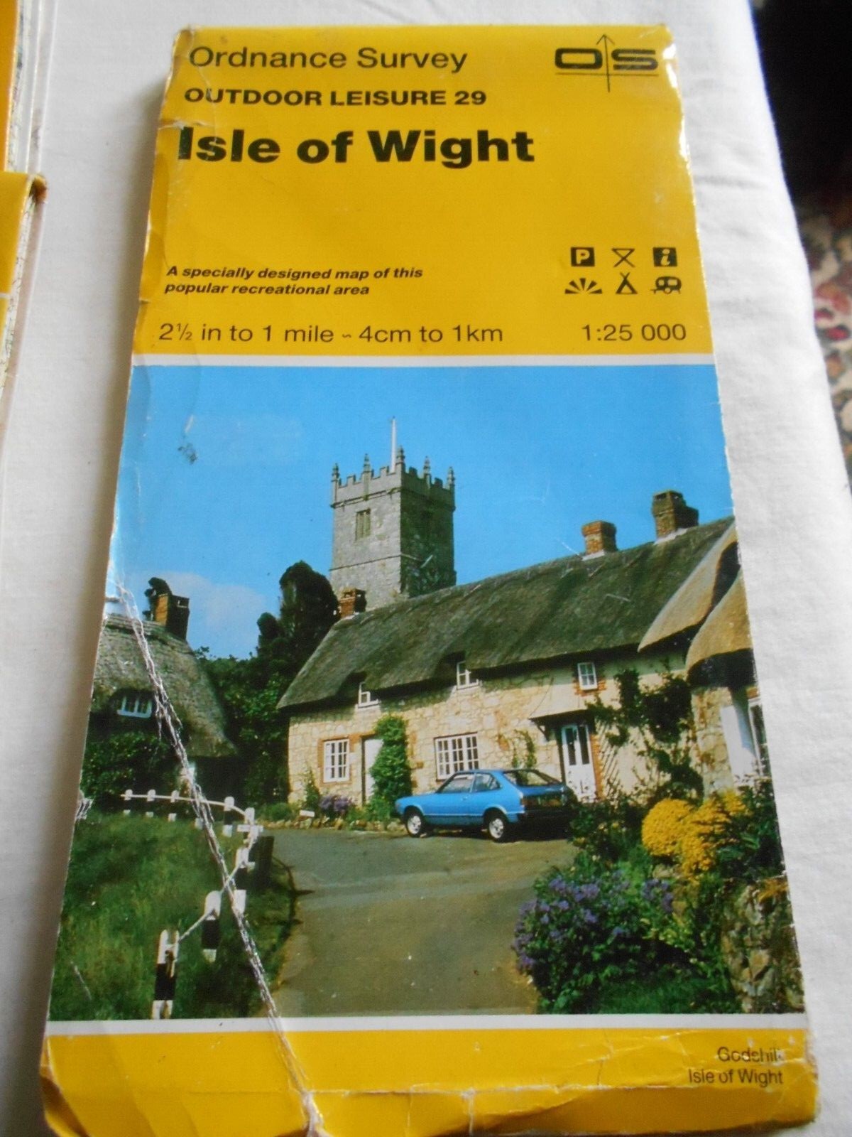 Ordnance survey Outdoor Leisure maps yellow cover 1:25000 each map 2.25 ...