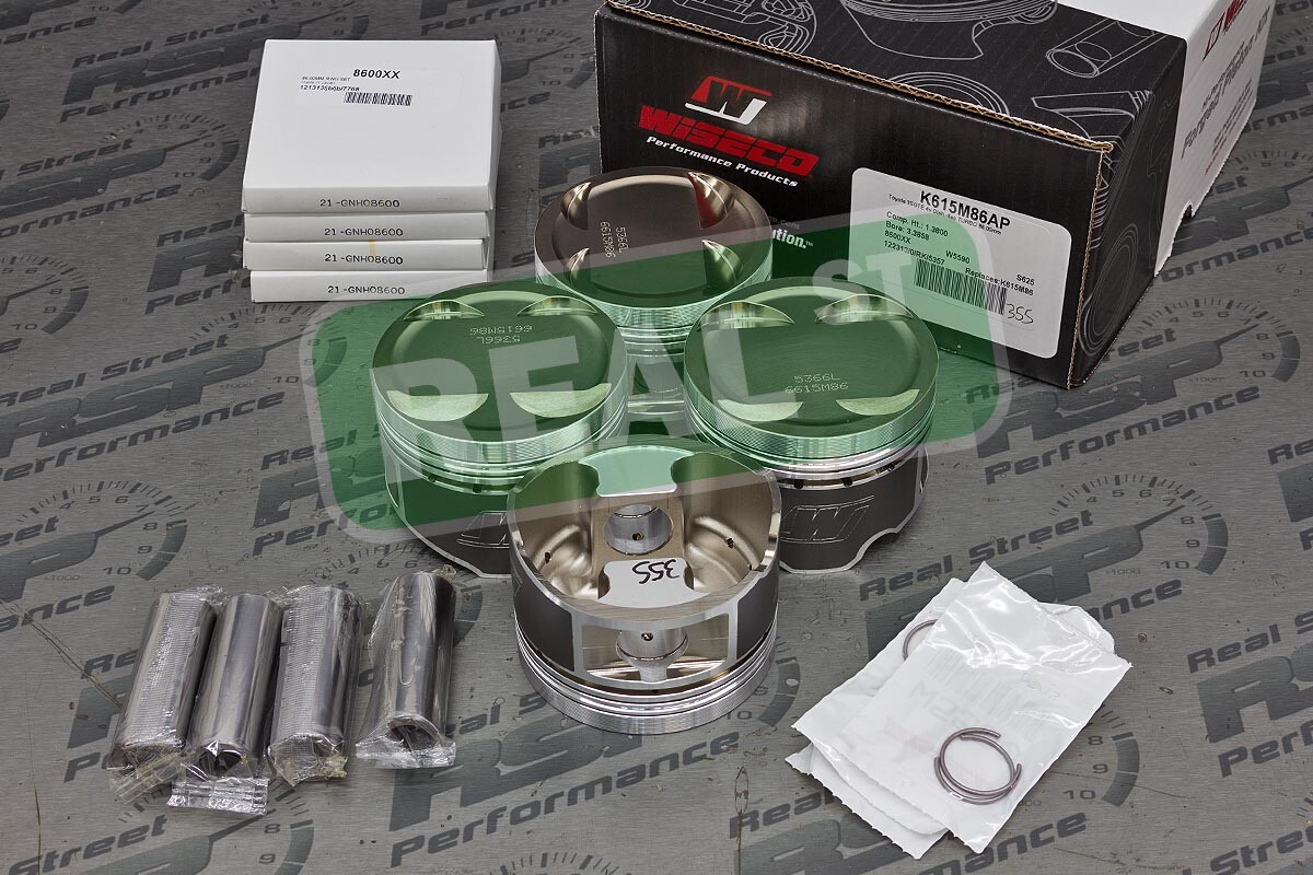 Wiseco AP Pistons for Toyota MR2 Celica Alltrac 3SGTE 86mm 8.9:1 3S-GTE ...