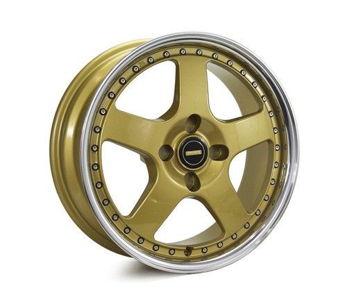 To Suit HYUNDAI GETZ WHEELS PACKAGE: 17x7.0 17x8.5 Simmons FR-1 Gold ...