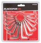14 PIECE HEX KEY ALLEN ALAN ALLAN KEY SET KIT HARDENED STEEL | Imperial ...