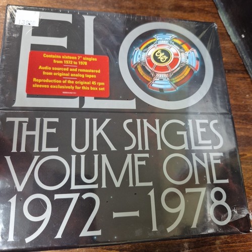 ELO- THE UK SINGLES VOL 1 1972-1978 16 7" LPS BOX SET VINYL RECORDS ...