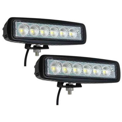 Custer Pair Of Rectangular LED Work Lights (WL19F-PR) | eBay
