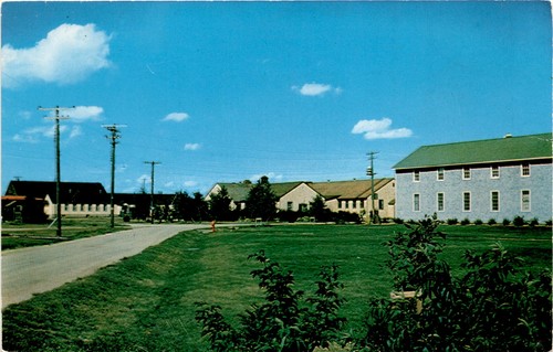 Vintage postcard Briercrest Bible Institute Caronport Canada campus | eBay