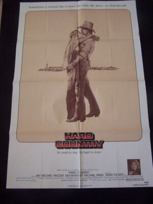HARD COUNTRY - 27x41 Original Movie Poster One Sheet Jan-Michael ...
