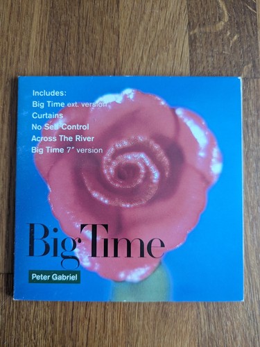 PETER GABRIEL - BIG TIME 1987 5 TRACK CD SINGLE CARD SLEEVE - EXCELLENT ...