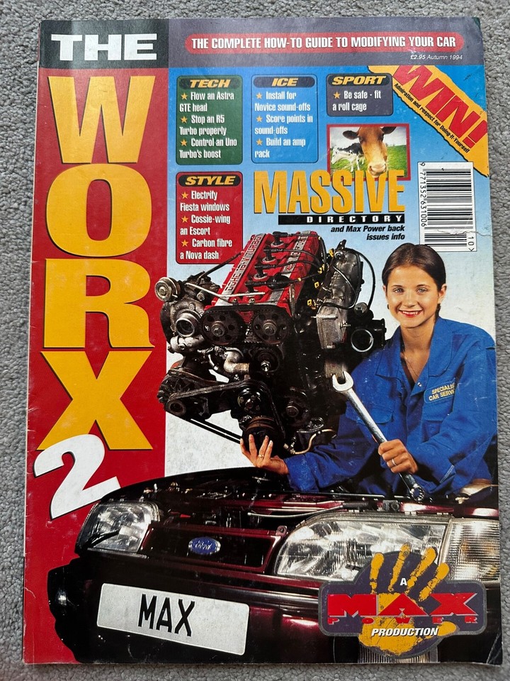 VINTAGE MAX POWER MAGAZINE SPECIAL ADDITIONS INCLUDING POSTERS STICKERS ...