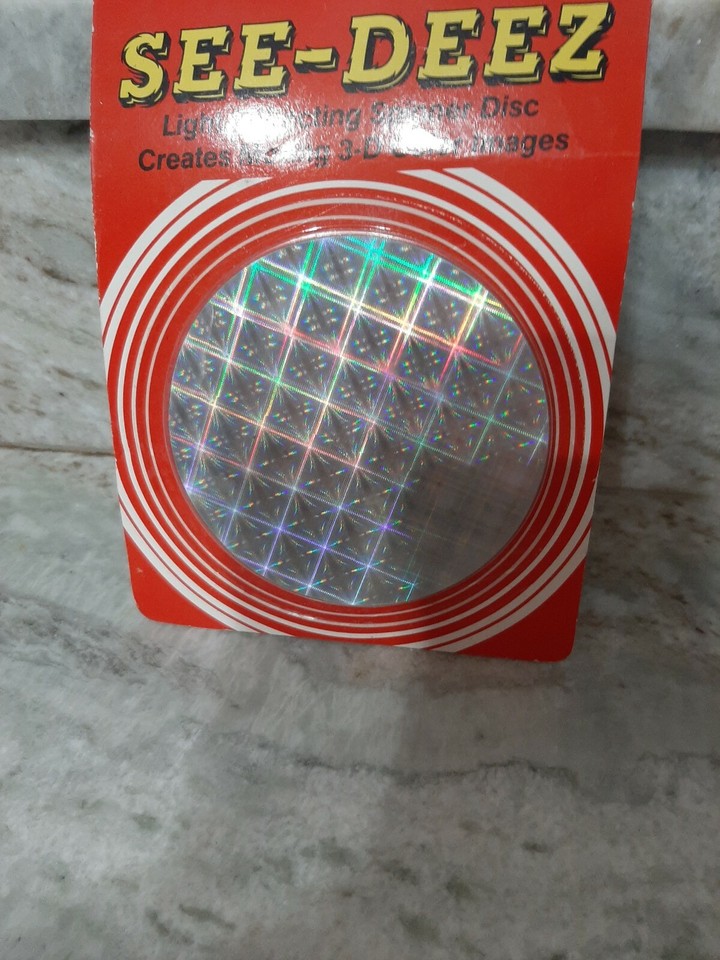 See-Deez Light Diffracting Spinner Disc (Vintage )RARE #11-Brand New ...