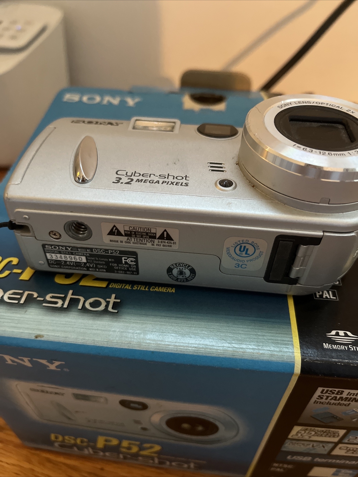 Sony Cybershot 3.2 mega pixels Mega Movie VX DSC-P52 digital camera | eBay