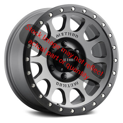 Method MR305 NV 20x9 / +18mm Offset/8x6.5 BP/130.81mm CB/Ti Matte Black ...