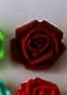 Trico Silk Flower Party Favor Wedding Scrapbooking Ribbon Rose 0.5" | eBay