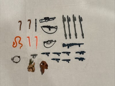 Vintage Kenner Star Wars Weapon Accessories Lot Hood Lightsaber Yoda ...