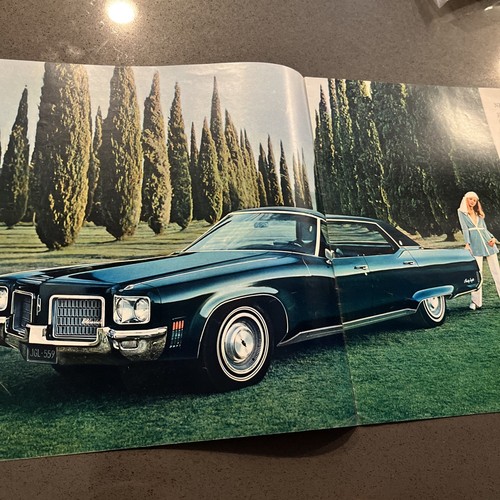 1971 Oldsmobile Toronado 442 Cutlass Delta 88 Ninety-Eight 16 Pg sales ...