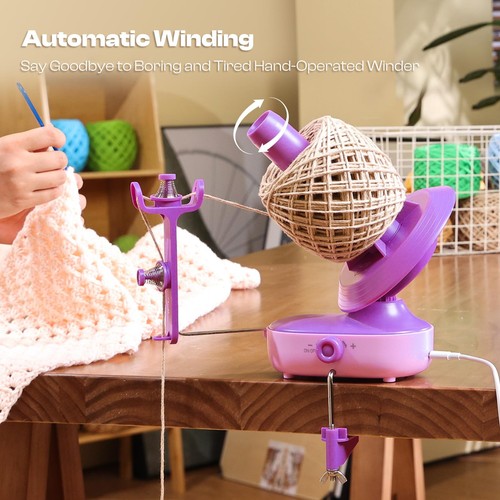 Yarn Winder Electric Yarn Ball Winder Pro 10Oz Large Automatic Yarn ...