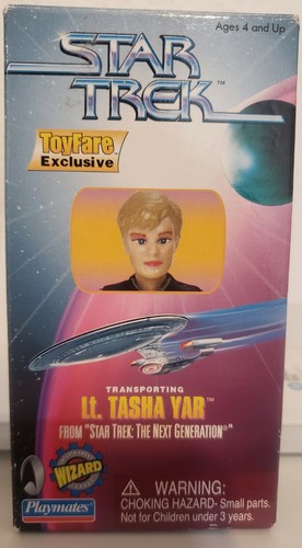 Star Trek Transporting Lt Tasha Yar Toyfare 4.5-in Figure 1998 ...