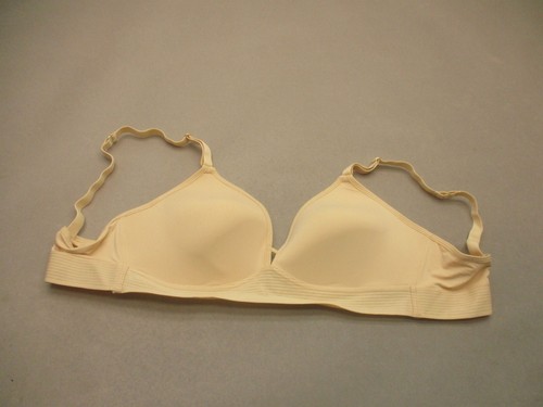 36C LIVELY Womens Beige Lightly Lined Wireless Back Closure T-Shirt Bra ...