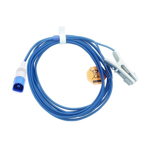 Reusable Pulse Oximetry Adult SpO2 Ear Clip Sensor for Philips M1194A ...