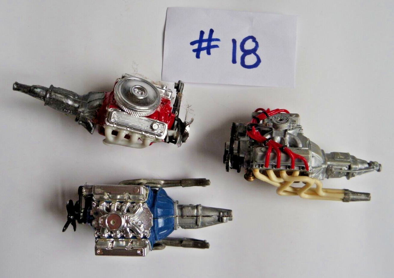 *Pick One Lot* 1/25 Scale Auto/Car Engines Plastic Model Kit Parts ...
