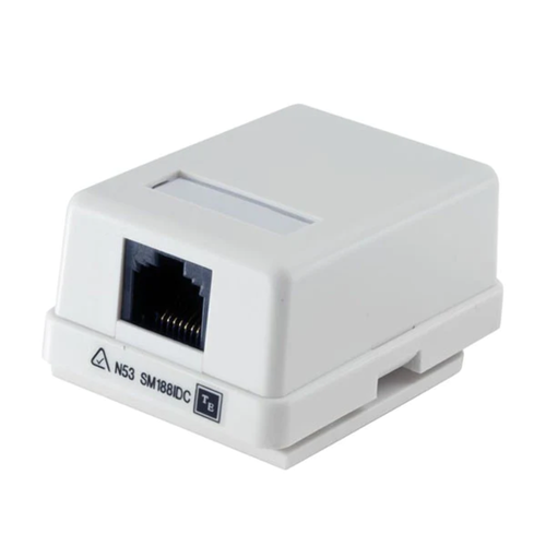 Cat5 Rj45 Surface Mount Socket 8P8C Idc Punch In Terminated | eBay ...