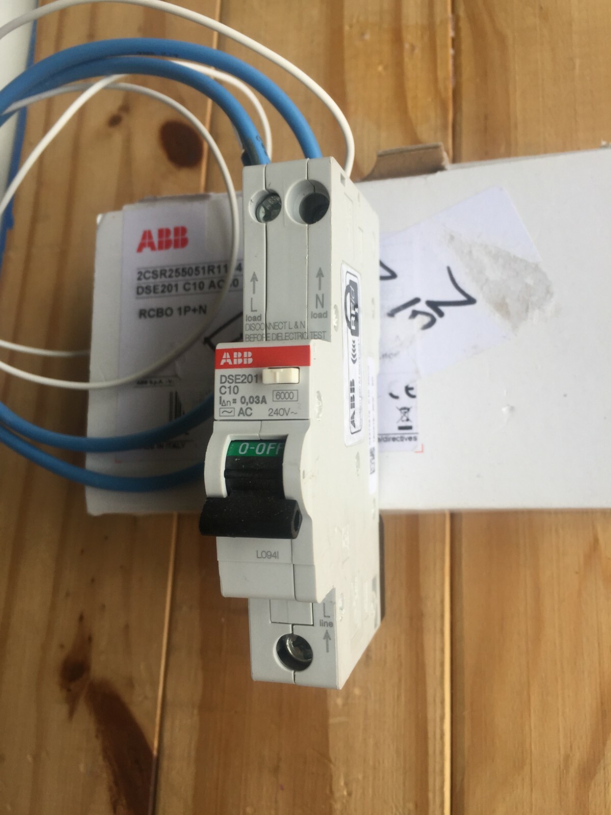 ABB 10A 30MA DSE201 C10 TYPE C RCBO 2CSR255051R1104 1 SINGLE POLE | eBay