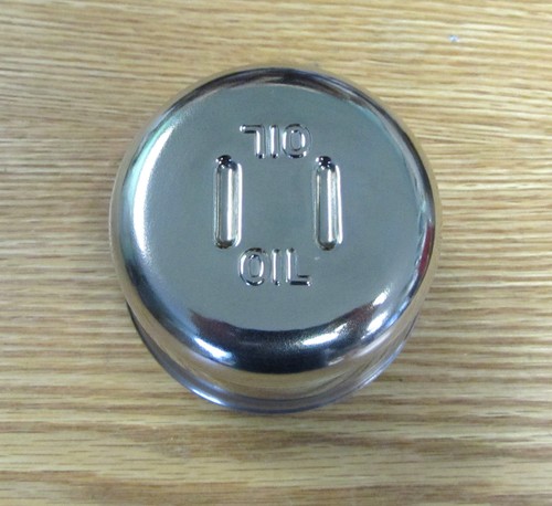 1955 1956 1957 58 - 64 CHEVY OIL FILLER CAP 8 CYL POLISHED STAINLESS ...