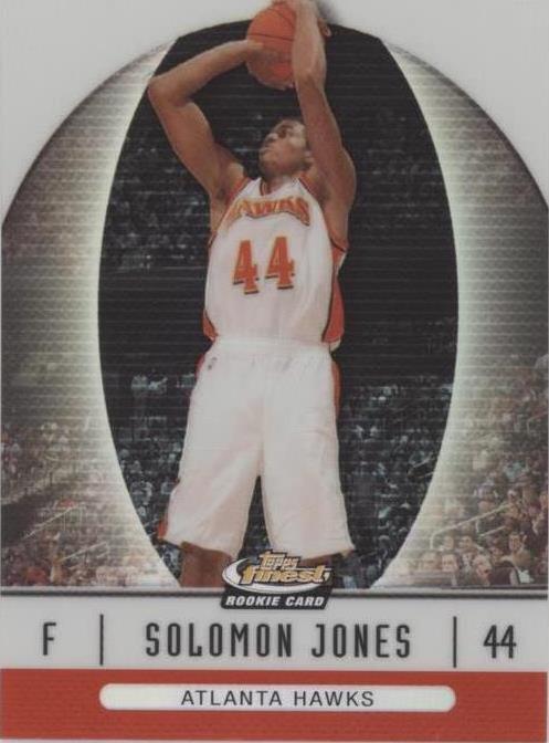 2006-07 Topps Finest - Rookie Solomon Jones #91 Refractor (RC) for sale ...