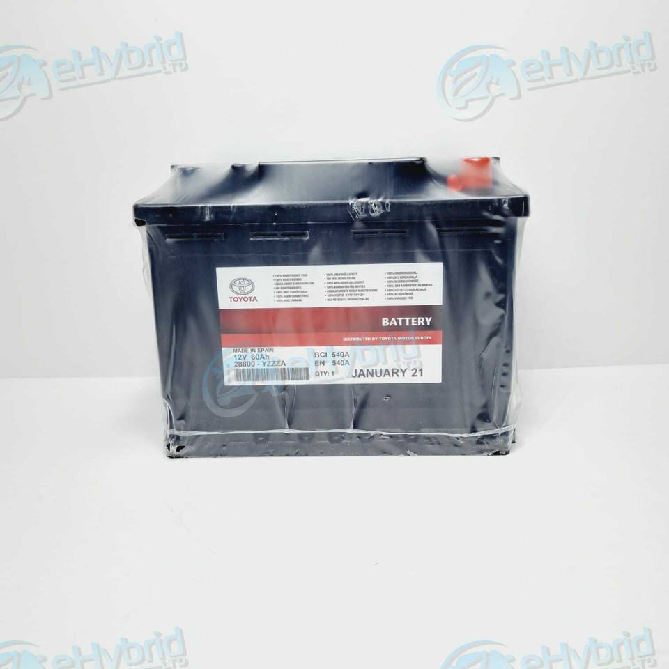 Genuine Lexus RX450H 12V Battery 2016 TO 2019 LEXUS 28800-AZC09 1 Year ...