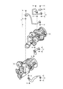 Genuine AUDI A8 S8 quattro 4N2 4N8 Coolant Pipe 4N0121485H | eBay