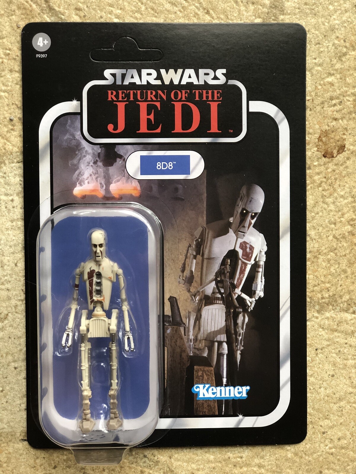 8D8 Droid Jabba the Hutt Figure Throne Room Set VINTAGE Collection Star ...