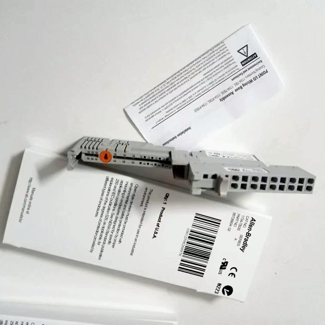 Allen-Bradley 1734-TB3S POINT I/O 12-Position IP20 Spring Terminal Base ...