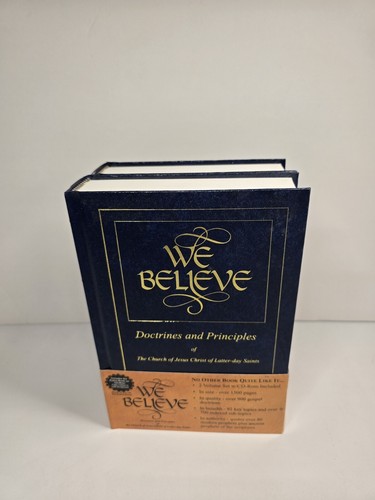 We Believe Doctrines & Principles of The LDS Church 2 Volume Set Mormon ...