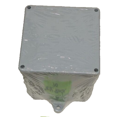 Cantex Junction Box 4" x 4" x 4" Gray PVC | eBay