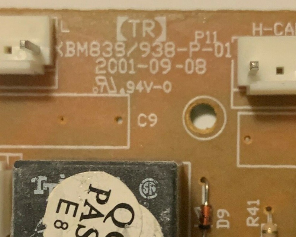 Card Pouring Hole Machine Bread Alice Dpe XBM838/938 P-01 2001-09-08 ...