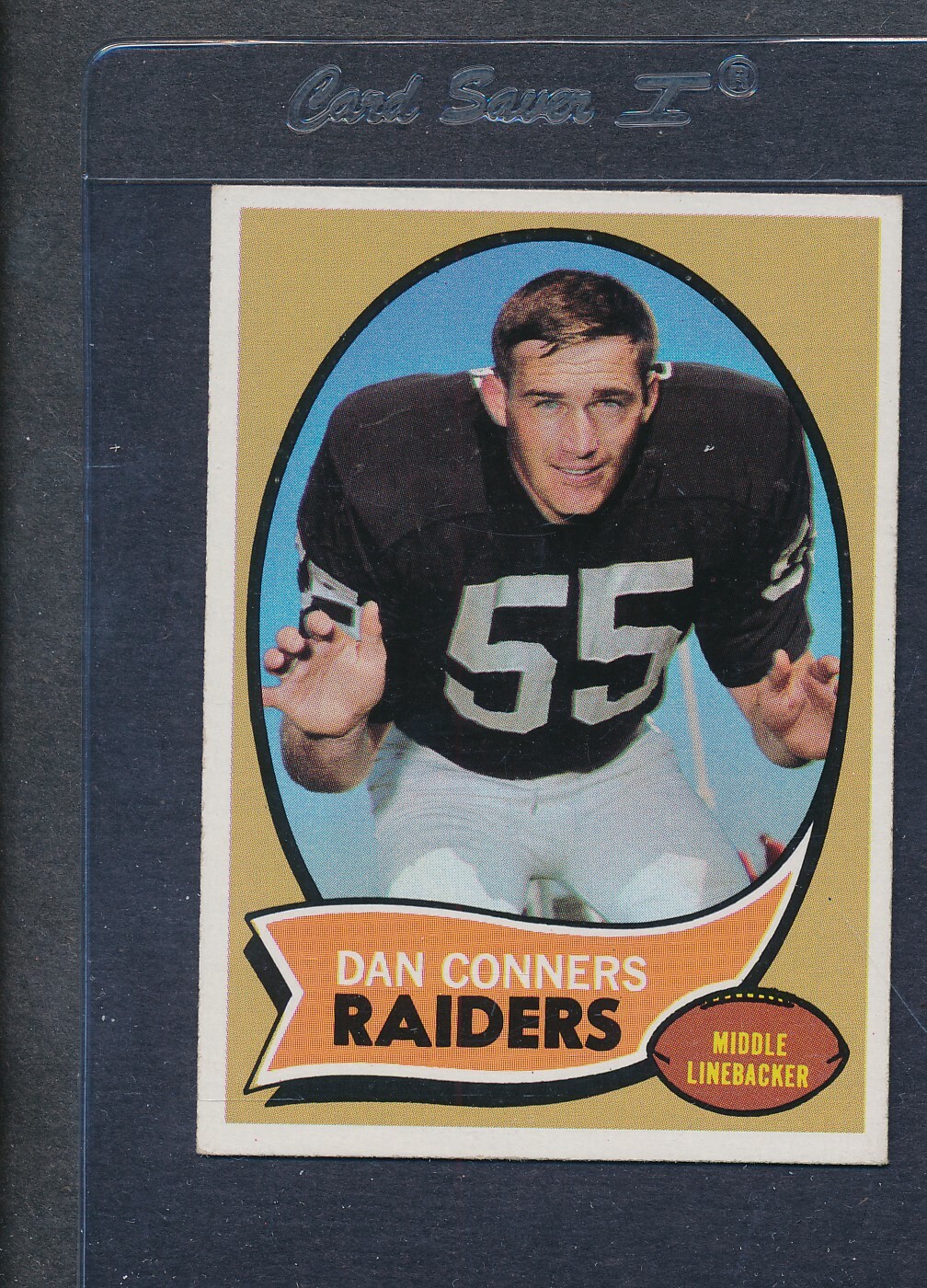 1970 Topps #006 Dan Conners Raiders EX/MT *6220 | eBay