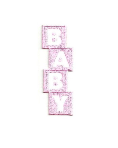 Baby - Blocks - Girl - Nursery - Baby Shower Embroidered Iron On ...
