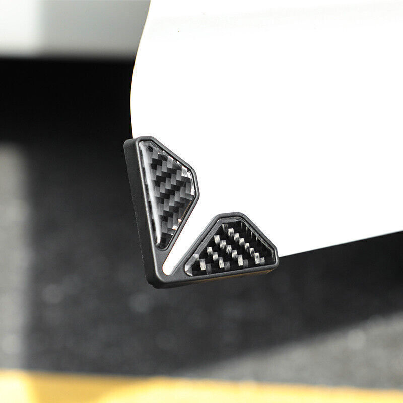 2x Black Anti-Scratch Car Door Corner Guard Cover Sticker Protector ...