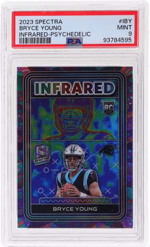 2023 Panini Spectra Bryce Young Infrared Psychedelic #IBY /5 PSA 9 ...