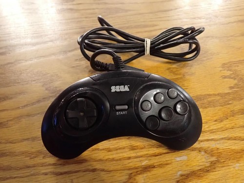 Sega Genesis Six 6 Button Controller (MK 1653) Official OEM Free ...