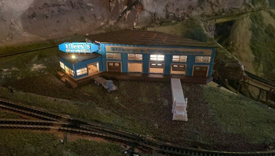 N Scale Model Warehouse Kit for Model Railroad/Diorama's - | eBay