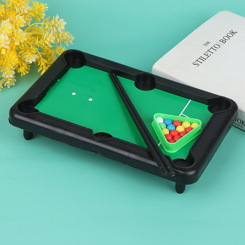 Billiards Mini Desktop Pool Table Snooker Toy Game Set Parent-Child ...