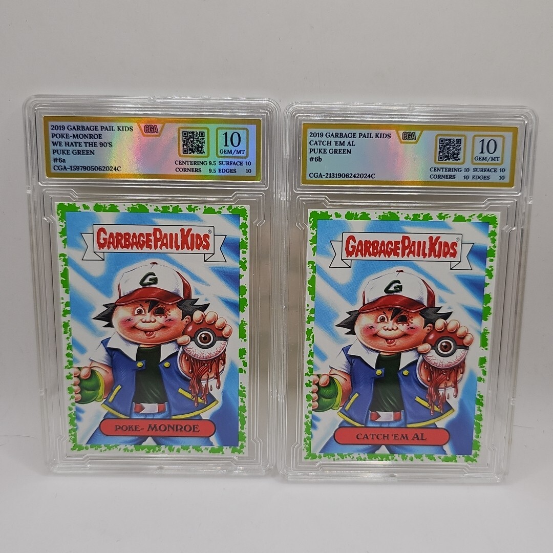2019 Catch 'Em Al & Poke-Monroe Set Garbage Pail Kids GPK Pokemon Ash ...