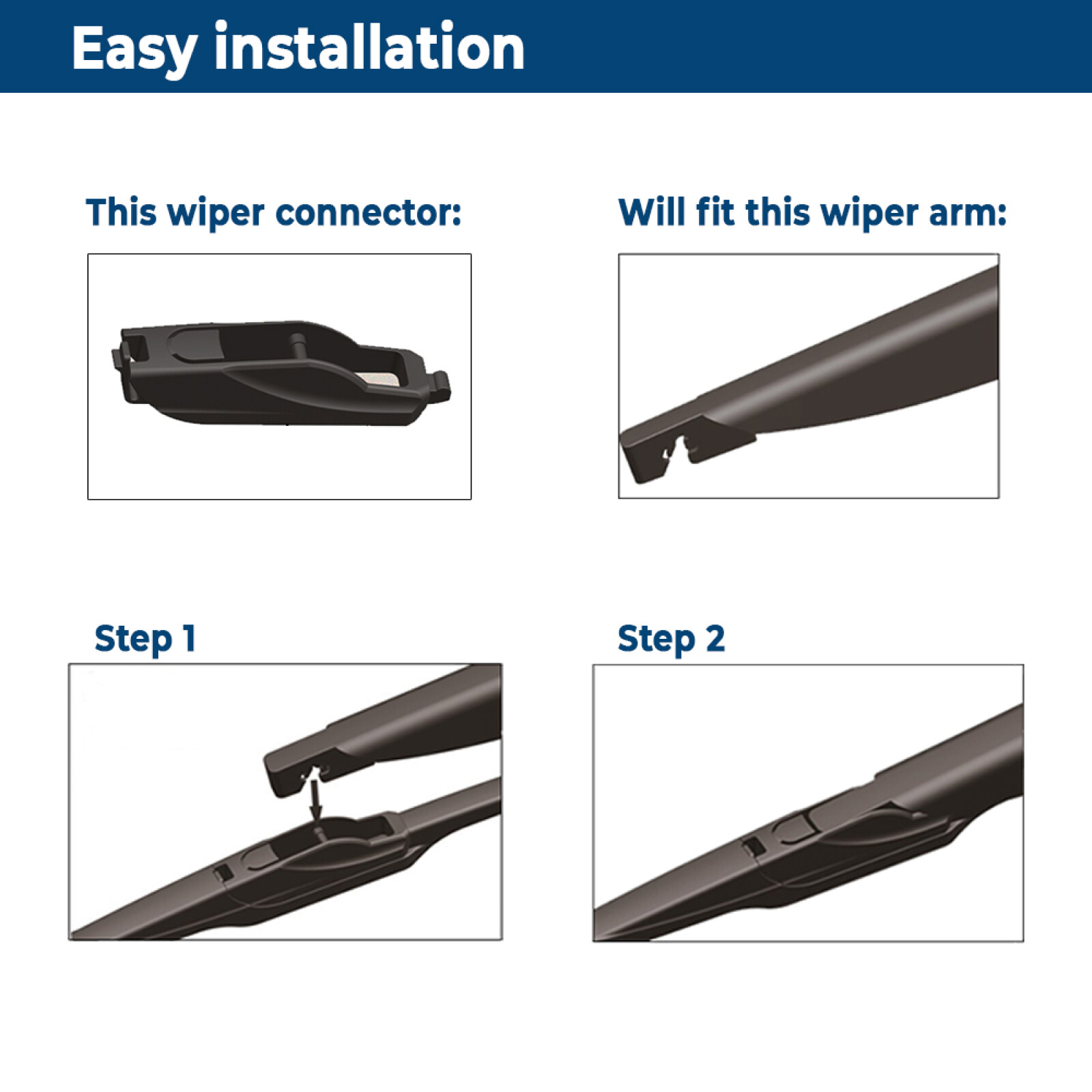 Rear Wiper Blade for MINI Cooper R50 R53 2002 - 2006 Kit 12" 300mm ...