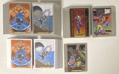 2024 Marvel Masterpieces 92 MINI MASTER SET 235 CARDS w/Battle Spectrum ...