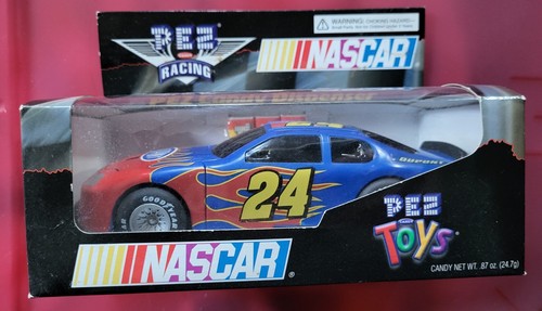 Pez Candy Dispenser Nascar Racing Car #24 Jeff Gordon Dupont Pull and ...