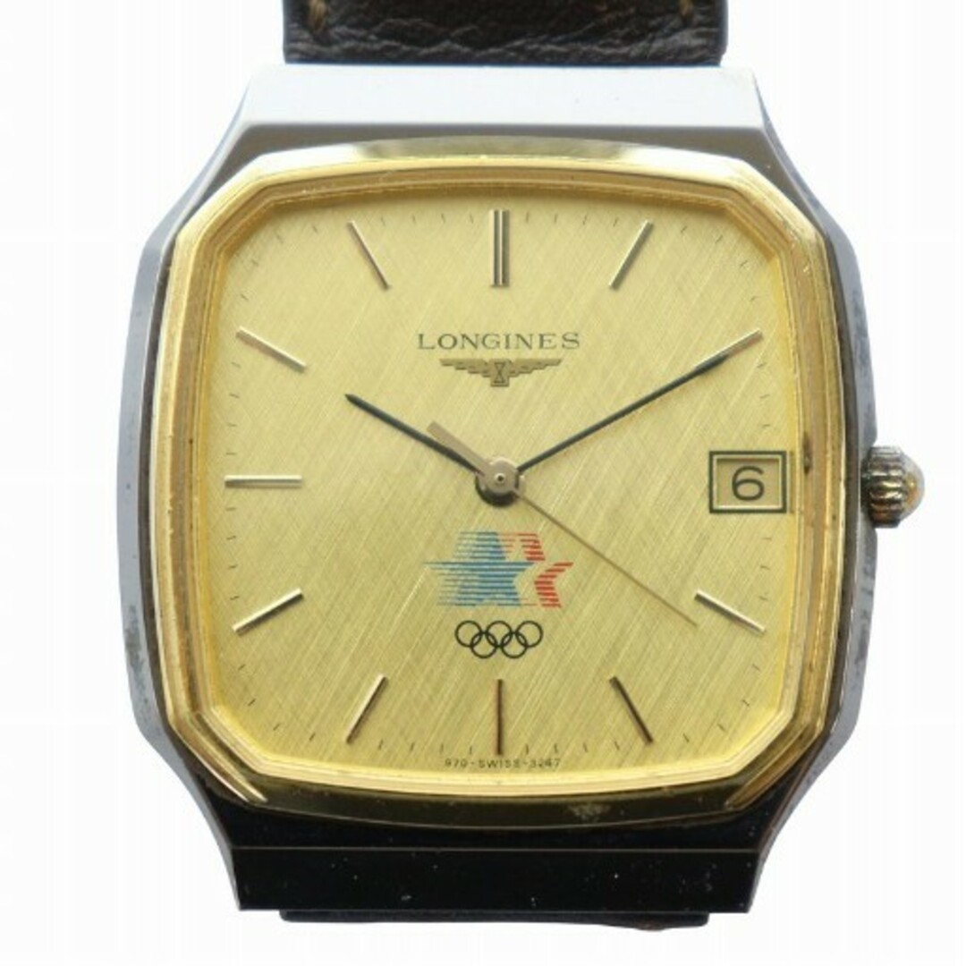 Longines 1984 Los Angeles Olympic Watch Quartz Date G… - Gem
