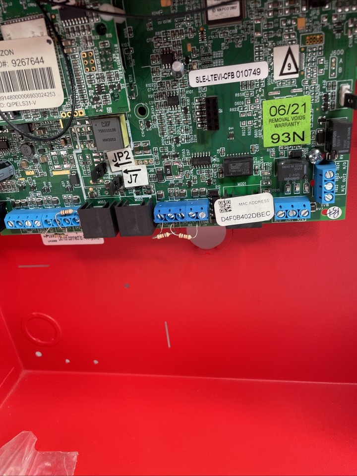 Napco StarLink SLE-LTEVI-CFB-Verizon Dual Path Cell/IP Fire Alarm ...