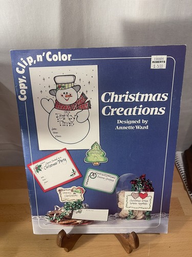 Christmas Creations By Annette Ward Copy, Clip, N Color Pre Owned | eBay
