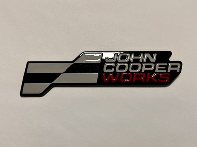 Mini JCW John Cooper Works Emblem Badge Logo 51135A67837 Genuine OEM ...
